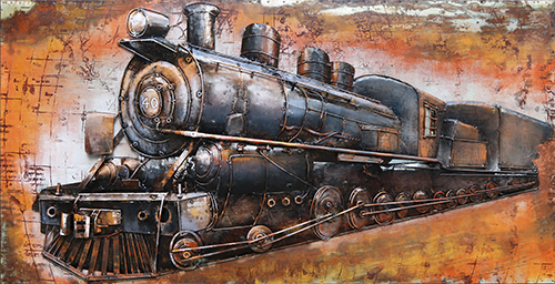 Metalltavla 100X50cm Lok – Metalltavlor | Art'n'Design