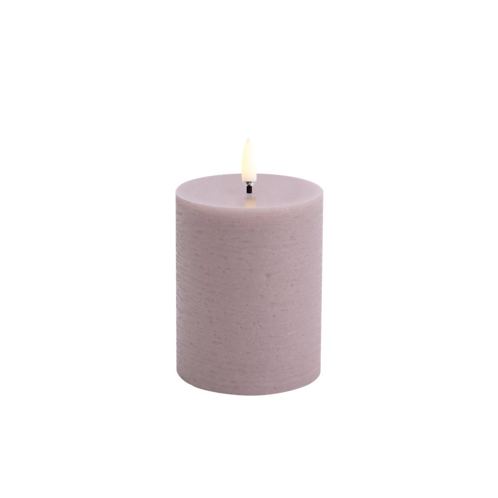 Uyuni - Led Blockljus Med Timer Lavendel Ø7,8x10,1cm – Blockljus | Art ...